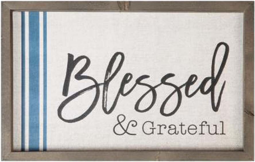 Blessed & Grateful - Happy Birthday Mint Green Clipart - Large Size Png ...