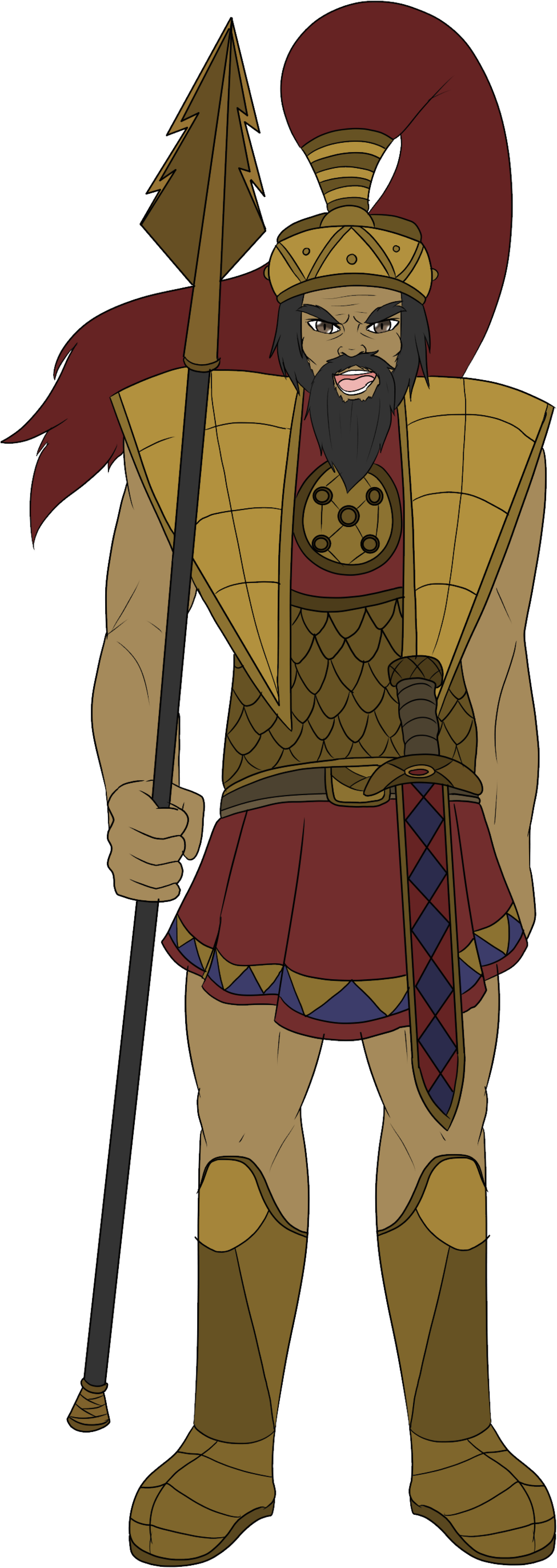 Giant Clipart Goliath - Cartoon - Png Download - Large Size Png Image ...