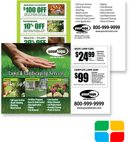 Landscaping Postcards La010002 - Tree Care Postcards Clipart - Large ...