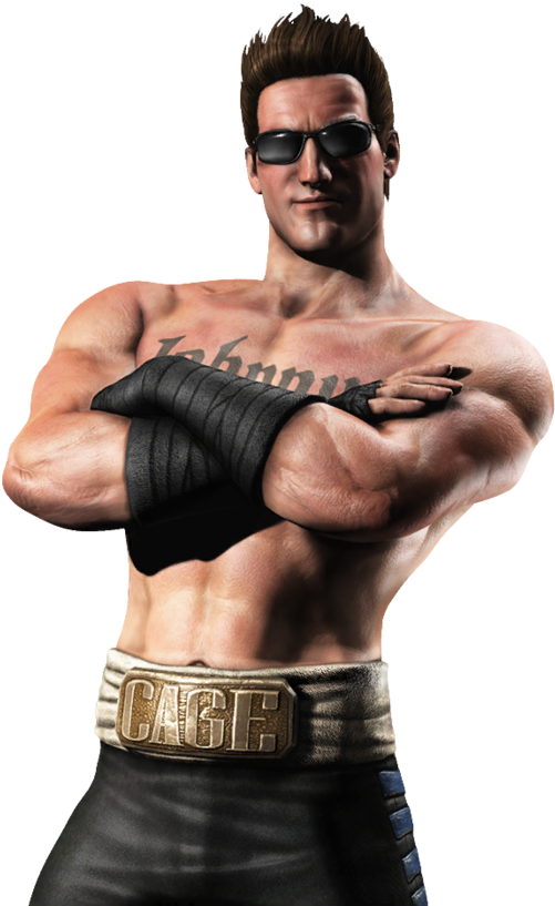 Johnny Cage Png - Mortal Kombat Johnny Cage Clipart - Large Size Png ...