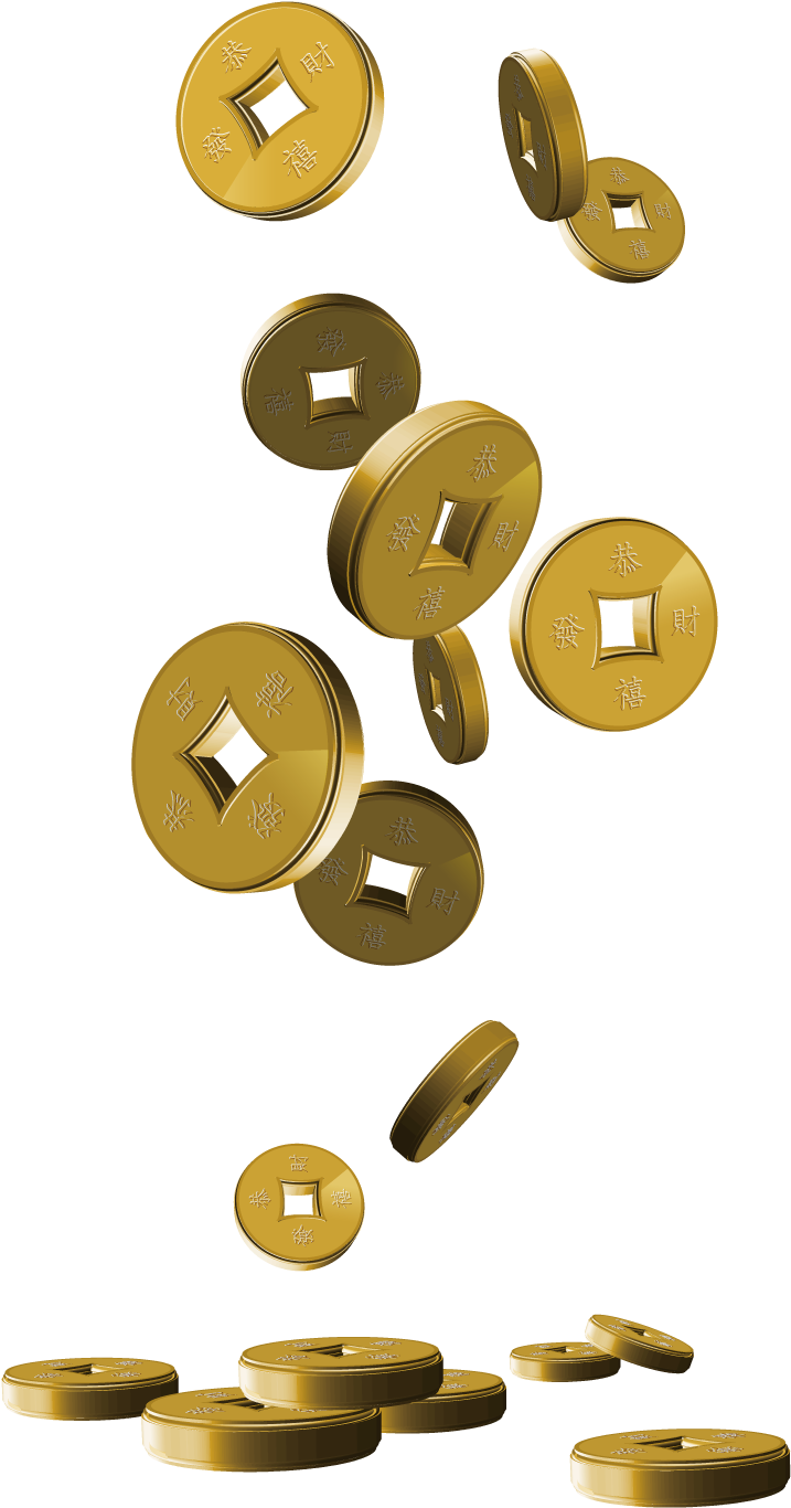 Coin Cash Translation - Chinese Coins Png Clipart - Large Size Png ...