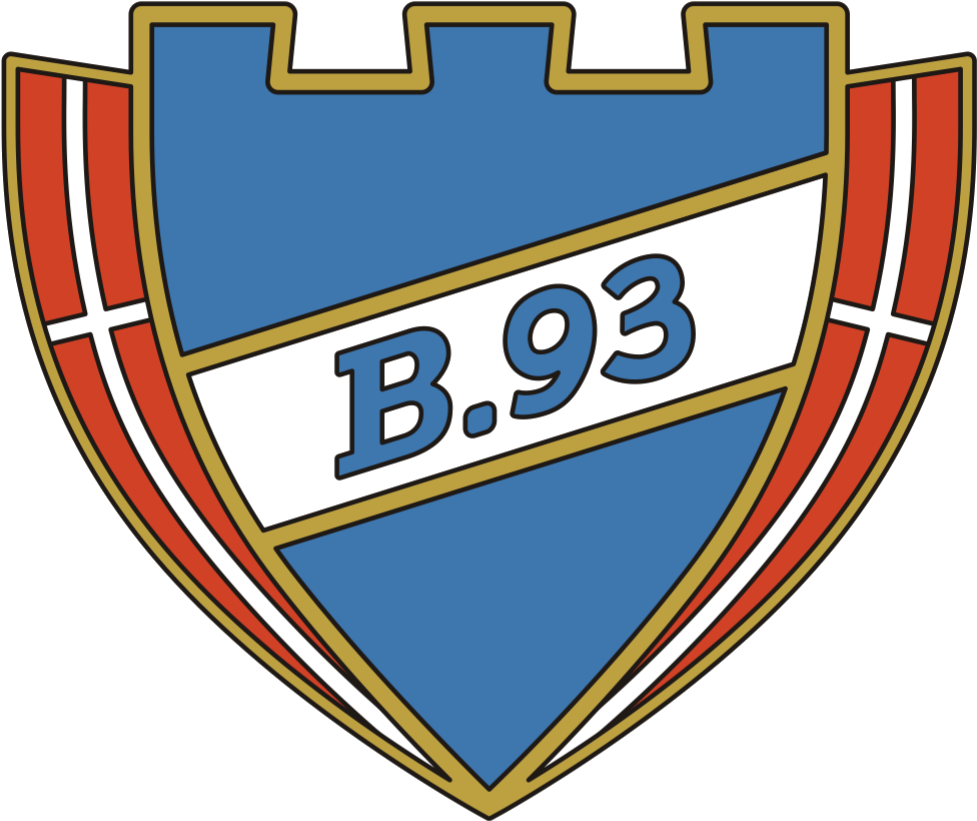 B93 Retro Logo Transparent - Boldklubben Af 1893 Clipart - Large Size ...