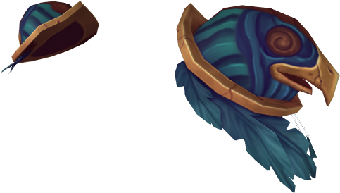 Carved Bird Head Pauldrons - Illustration Clipart - Large Size Png ...