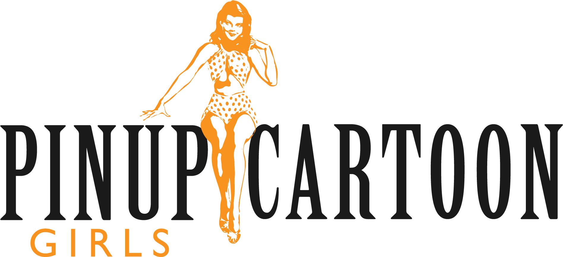 Pin Up And Cartoon Girls Art Vintage Modern Artworks - Illustration ...