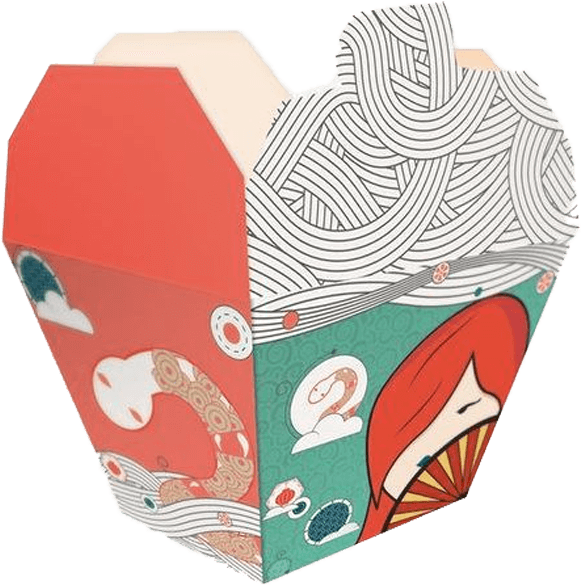 Chinese Food Boxes - Chinese Food Box Design Clipart - Large Size Png ...