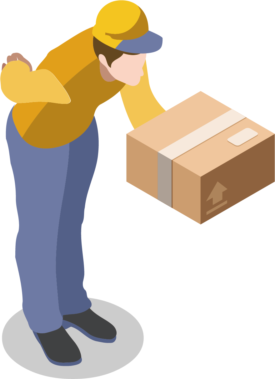 Courier Parcel Clip Art - Box Delivery Png Transparent Png - Large Size ...