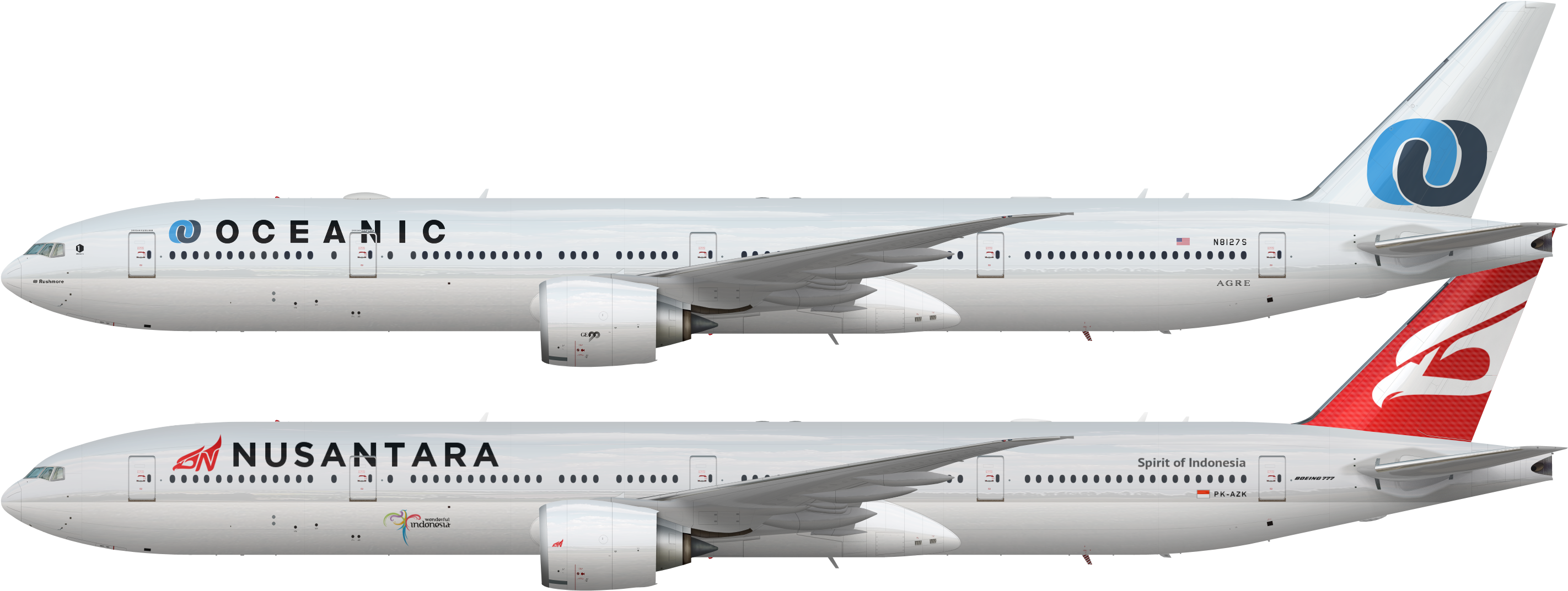 Djqmza9 - Boeing 777 Clipart - Large Size Png Image - PikPng