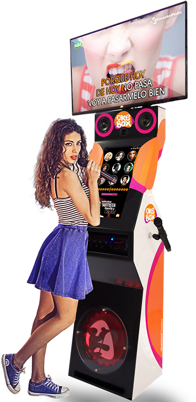 Karaoke Machine - Karaoke Maquina Clipart - Large Size Png Image - PikPng