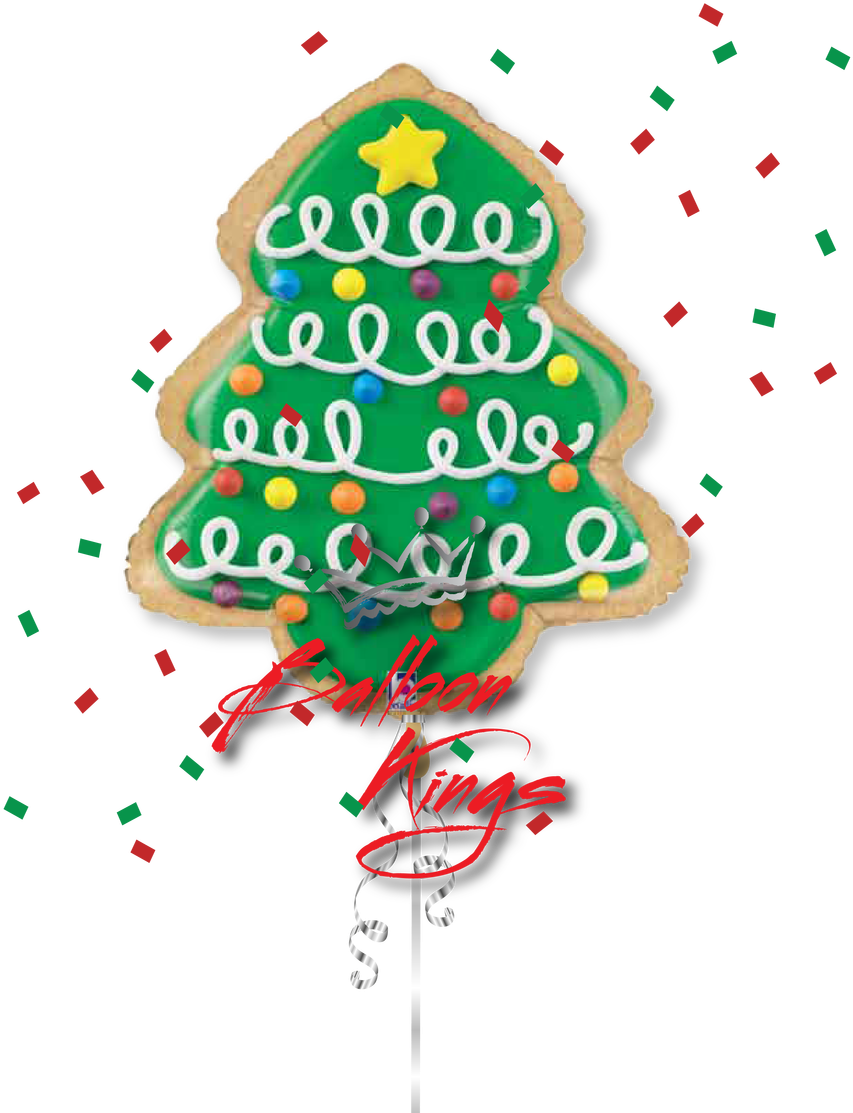 Christmas Tree - Christmas Tree Cookie Png Transparent Clipart - Large ...