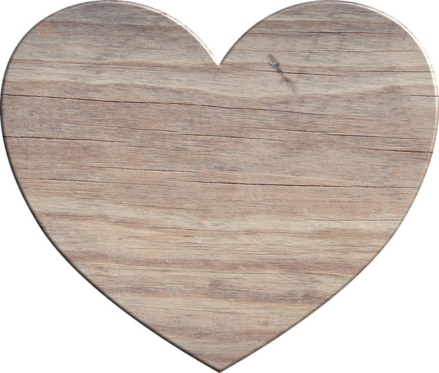 Wooden Heart Transparent Background Clipart - Large Size Png Image - PikPng