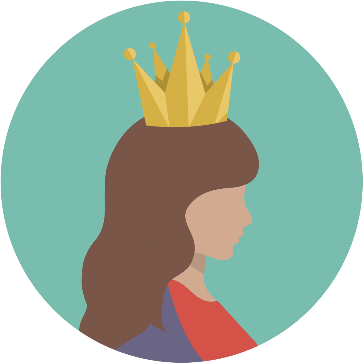 Esther, A Courageous Queen - Illustration Clipart - Large Size Png ...
