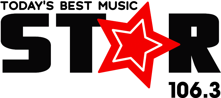 Star - Star 106.3 Fm Logo Clipart - Large Size Png Image - PikPng