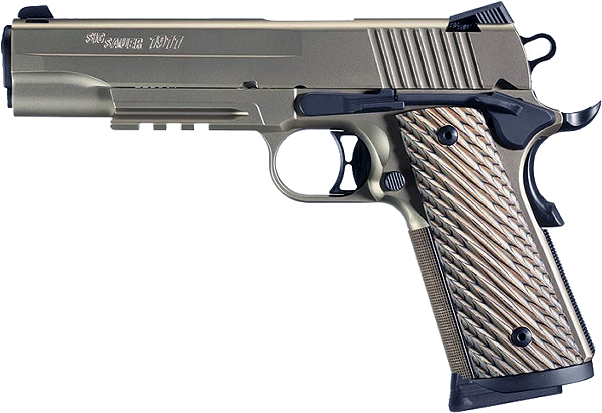 Download Sig Sauer 1911 Nickel, Siglite, Vector - Sig Sauer 1911 ...