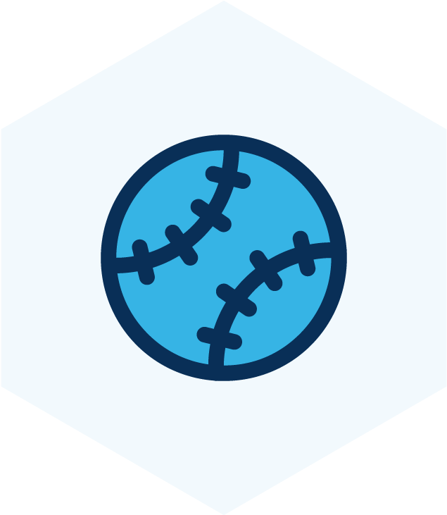 Baseball - Circle Clipart - Large Size Png Image - PikPng