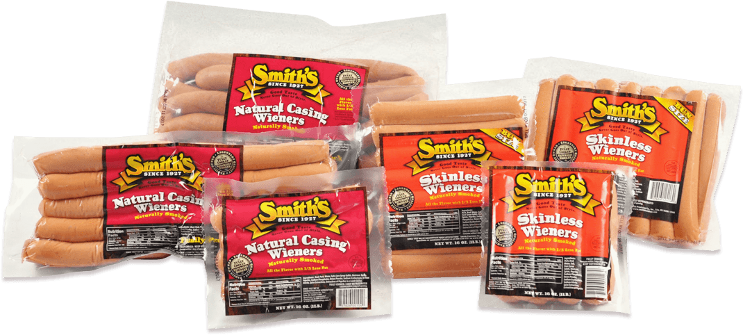 Smiths Wieners, Natural Casing - Smith's Skinless Hot Dogs Clipart ...