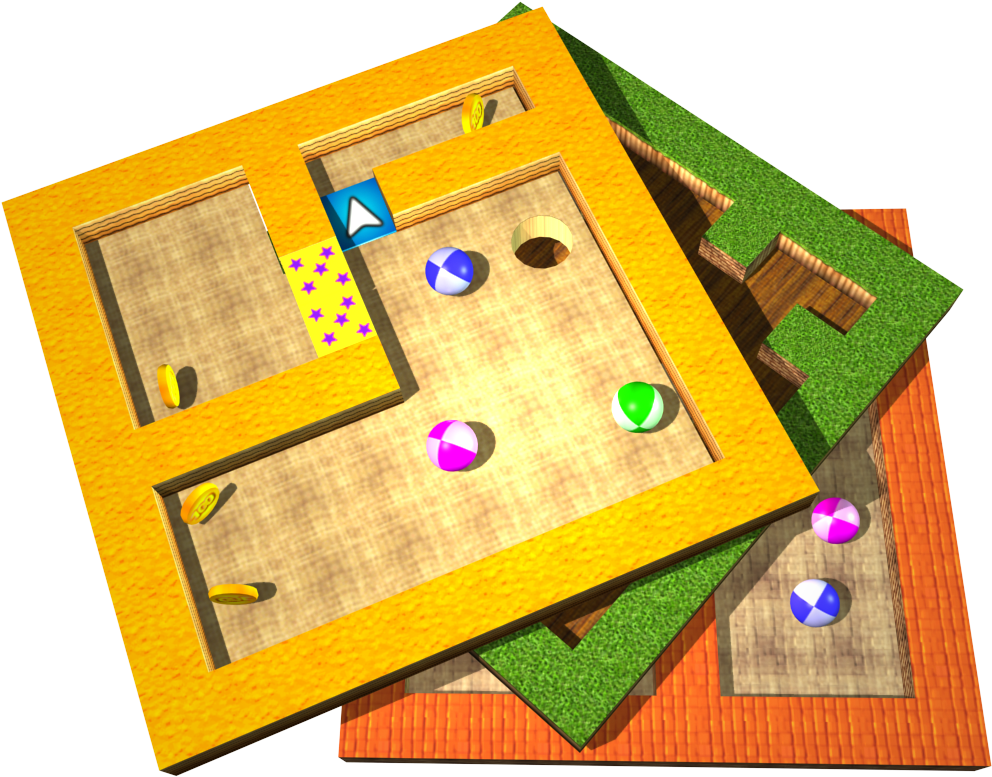 3d Ball Slider Board Clipart - Large Size Png Image - PikPng