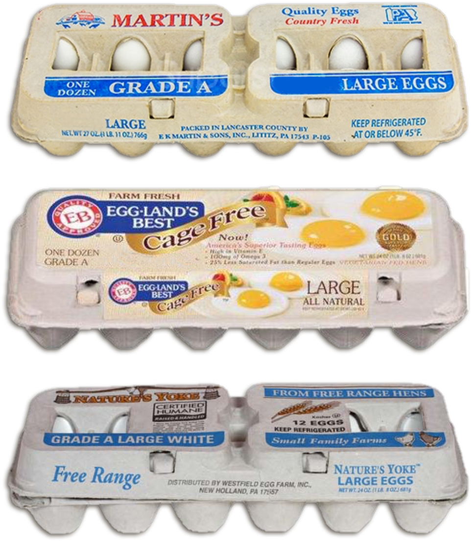 Display The Image Of Egg Cartons Representing Three - Eb Eggs Clipart ...