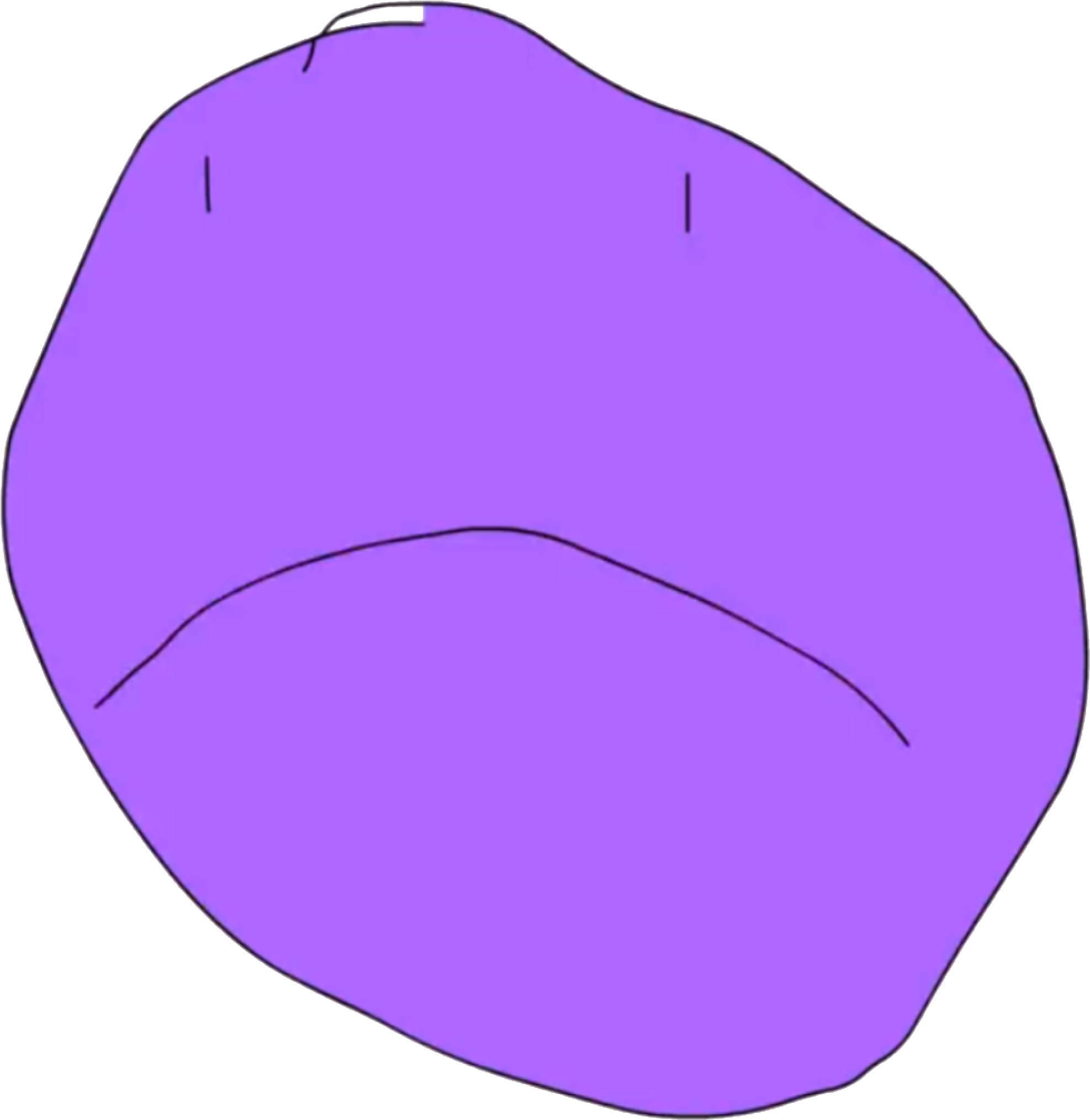 Image Purple Face Pose Remake Png Battle - Purple Face Bfdi Yellow Face ...