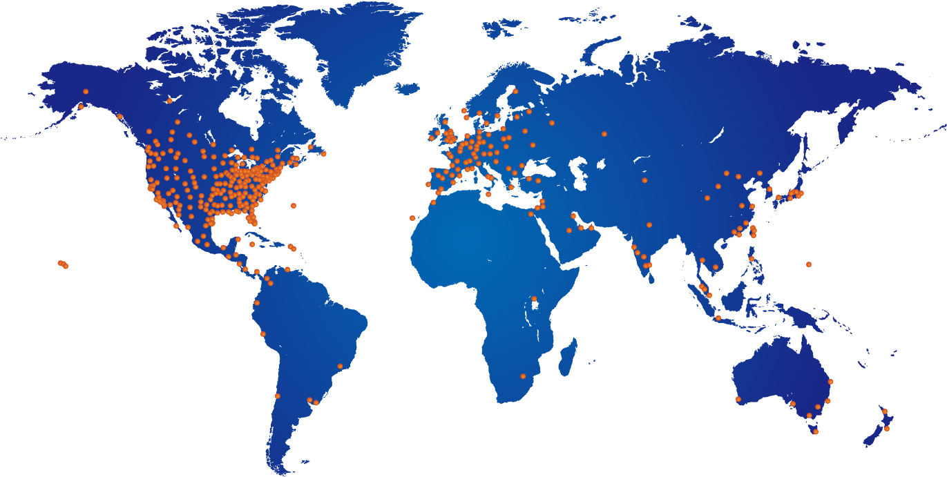 Download Atawan Coverage Map - Simple Colour World Map Clipart Png ...