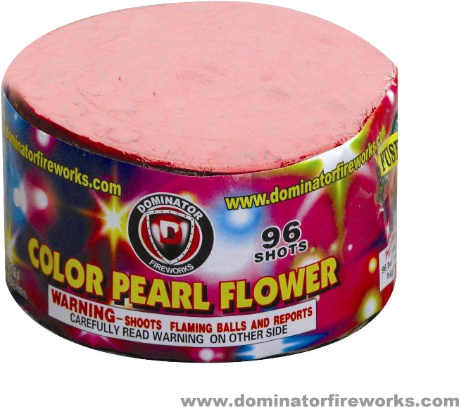 96 Shot Color Pearl Flower 4 Pack - Fireworks Clipart - Large Size Png ...