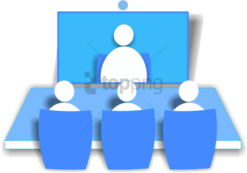 Free Png Video Conference Icon - Video Conference Room Icon Clipart ...