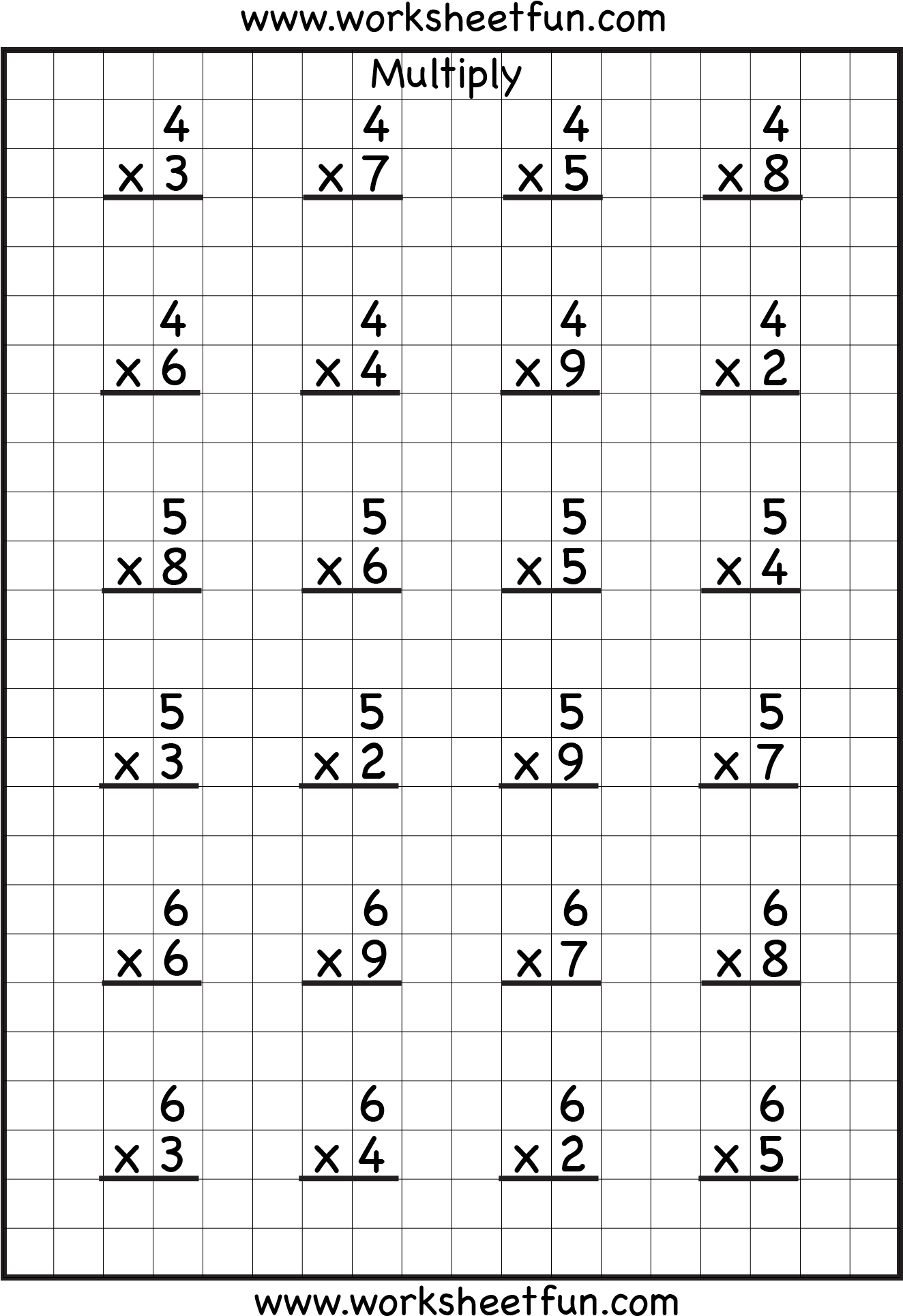 Multiplication Worksheets - Grade 6 Addition Questions Clipart - Large ...