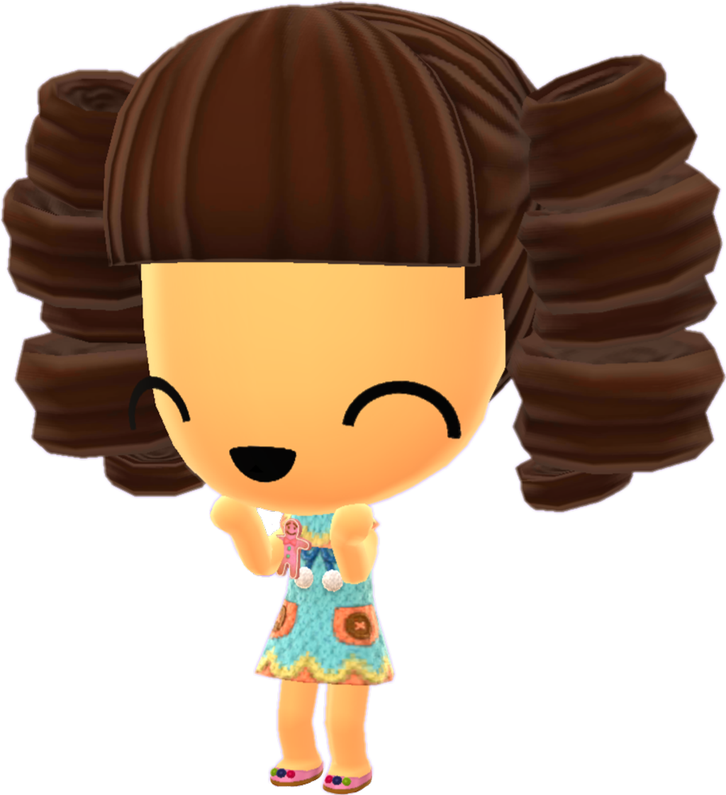 Cute Cookie Clip Art - Cute Mii - Png Download - Large Size Png Image ...
