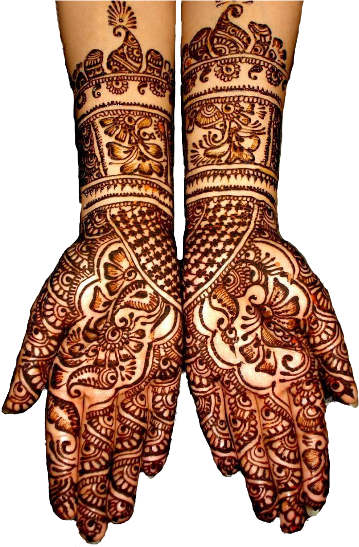 Download Two Hand Mehndi Design Clipart Png Download - PikPng