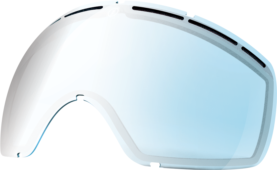 Blue / Silver Chrome - Electric Goggle Blue Silver Chrome Lens Clipart ...