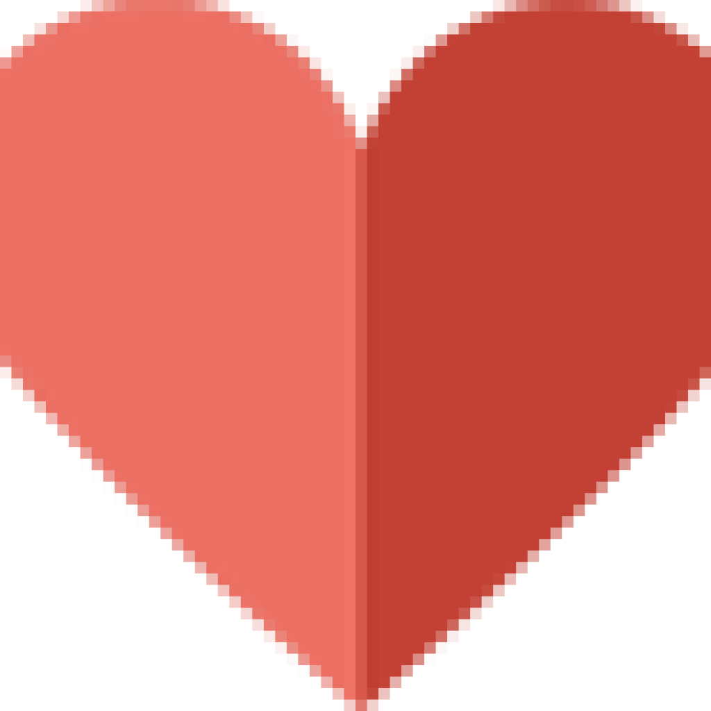 Heart-1024x1024 - Red M And M Candy Clipart - Large Size Png Image - PikPng