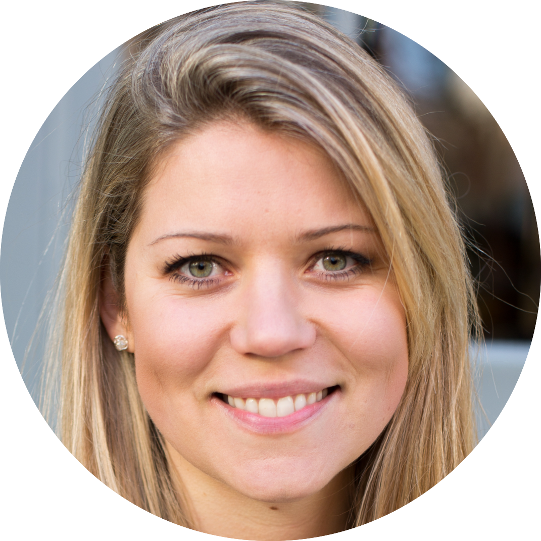 Kyla Face Circle Straight - Blond Clipart - Large Size Png Image - PikPng