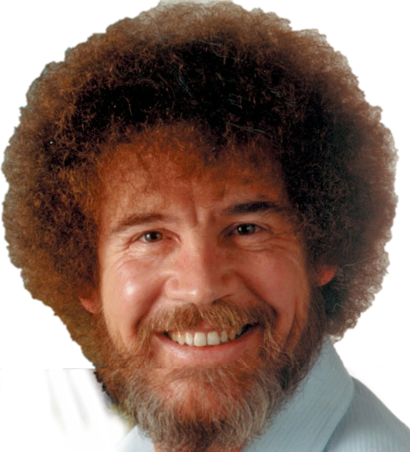 Download Bobross Sticker - Bob Ross Clipart Png Download - PikPng
