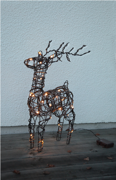 Outdoor Decoration Vixen - Reindeer Clipart - Large Size Png Image - PikPng