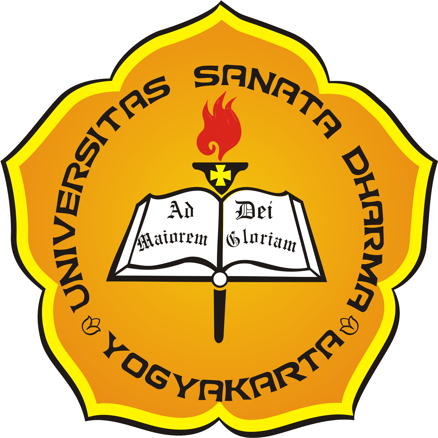 Logo Usd Original Png - Sanata Dharma University Clipart - Large Size ...