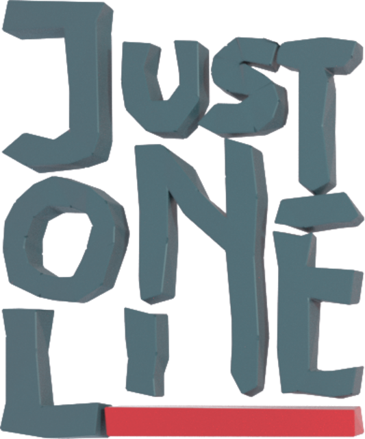 Just One Line - Calligraphy Clipart - Large Size Png Image - PikPng