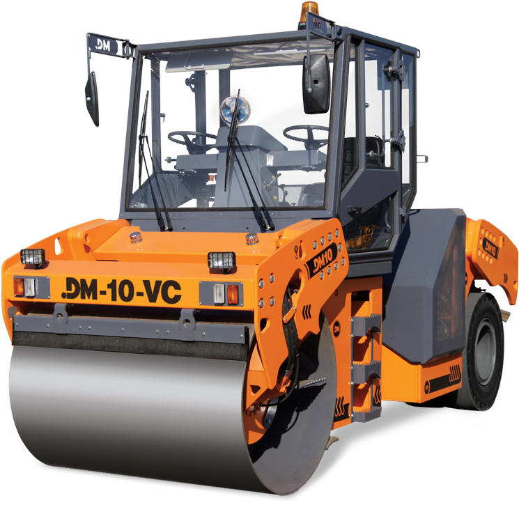 Dm 10 Vc - Transparent Road Roller Png Clipart - Large Size Png Image ...
