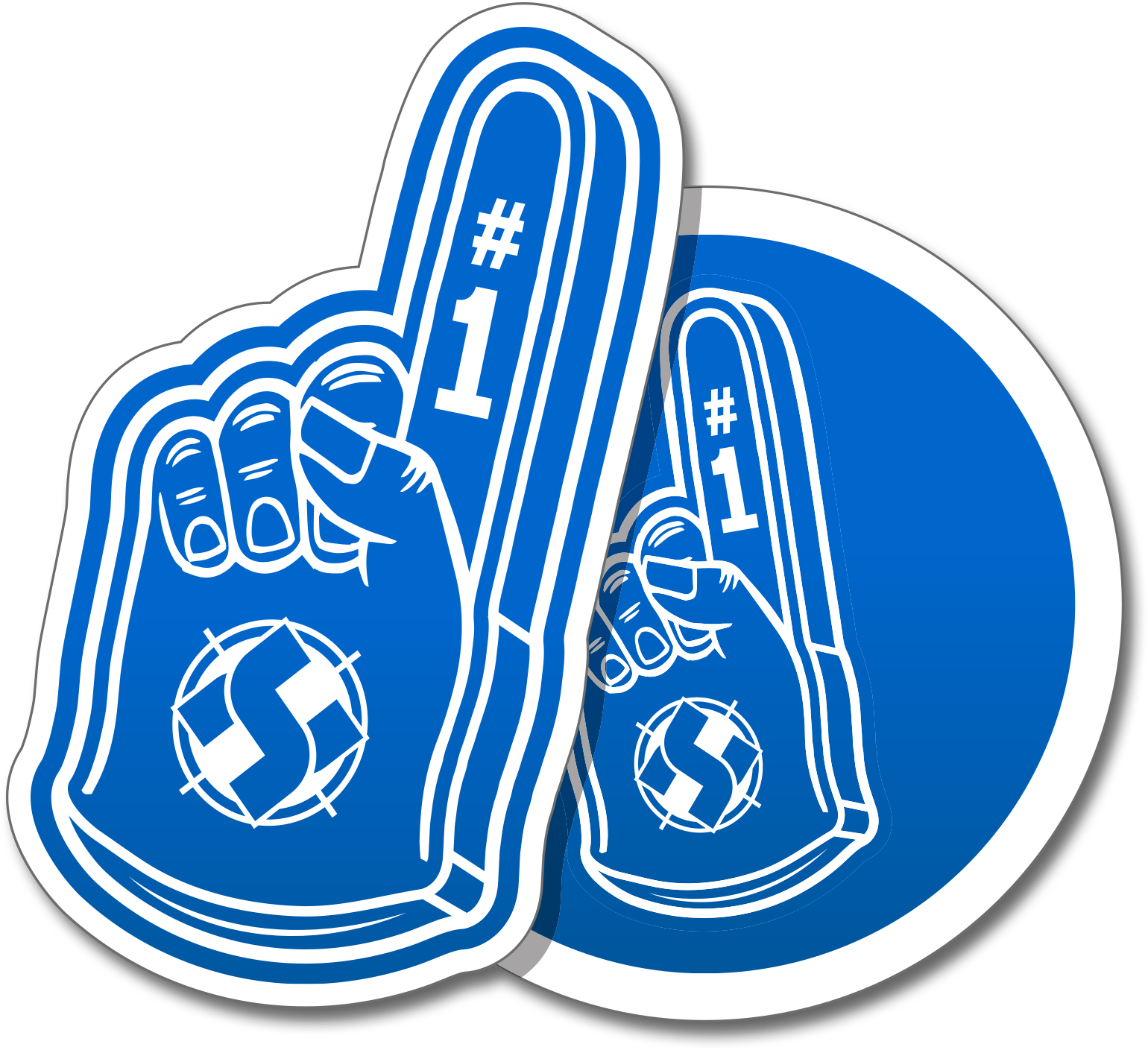 Download Our Die Cut Vinyl Stickers Can Be Custom Cut Around Clipart ...