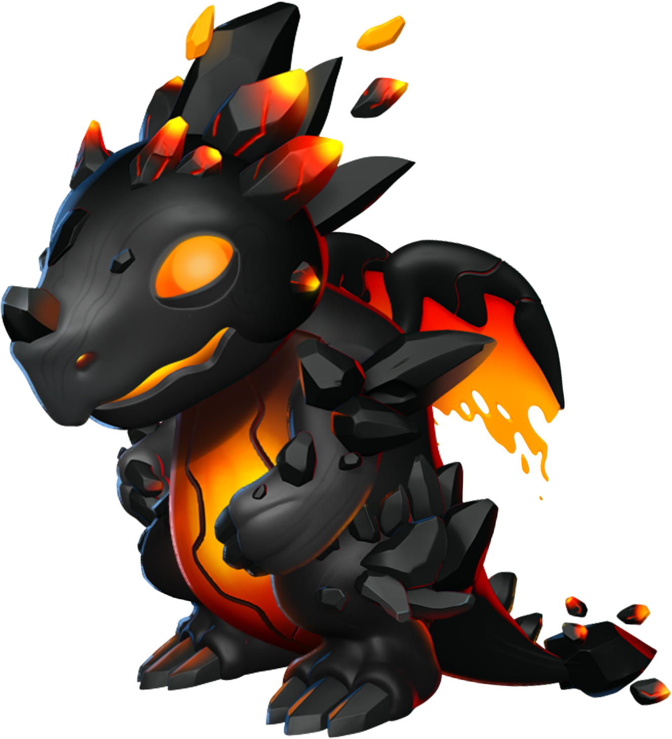 Hellhound Dragon Clipart - Large Size Png Image - PikPng