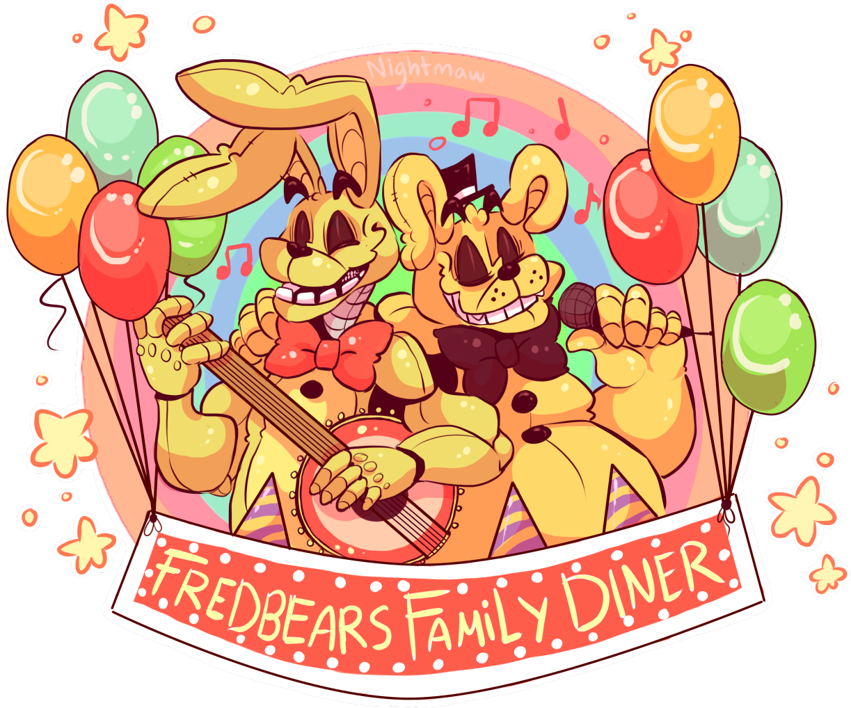 Fredbear's Family Diner Clipart - Large Size Png Image - PikPng