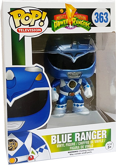 Blue Ranger Us Exclusive Pop Vinyl Figure - Funko Pop Mighty Morphin ...