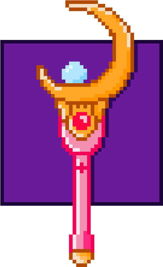 Moon Stick - Illustration Clipart - Large Size Png Image - PikPng