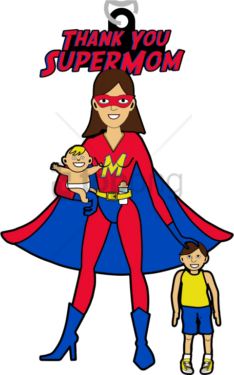 Free Png Super Mom 5k - Super Mom Mother Day Png Clipart - Large Size ...