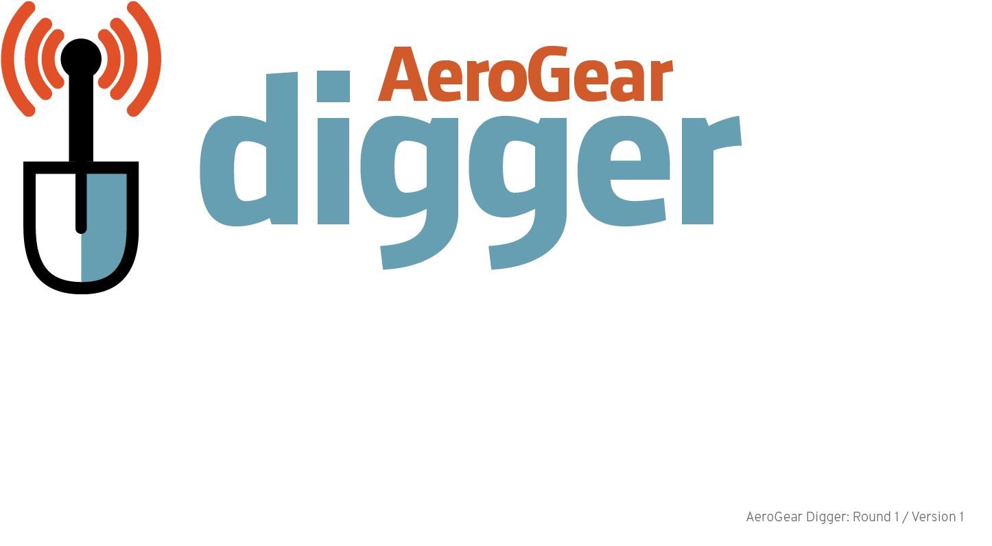 Aerogear Digger Logo V - Graphic Design Clipart - Large Size Png Image - PikPng