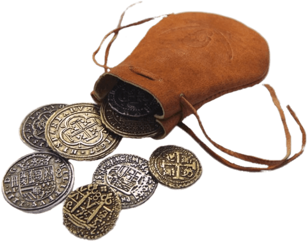 Download - Medieval Sack Of Money Clipart - Large Size Png Image - PikPng