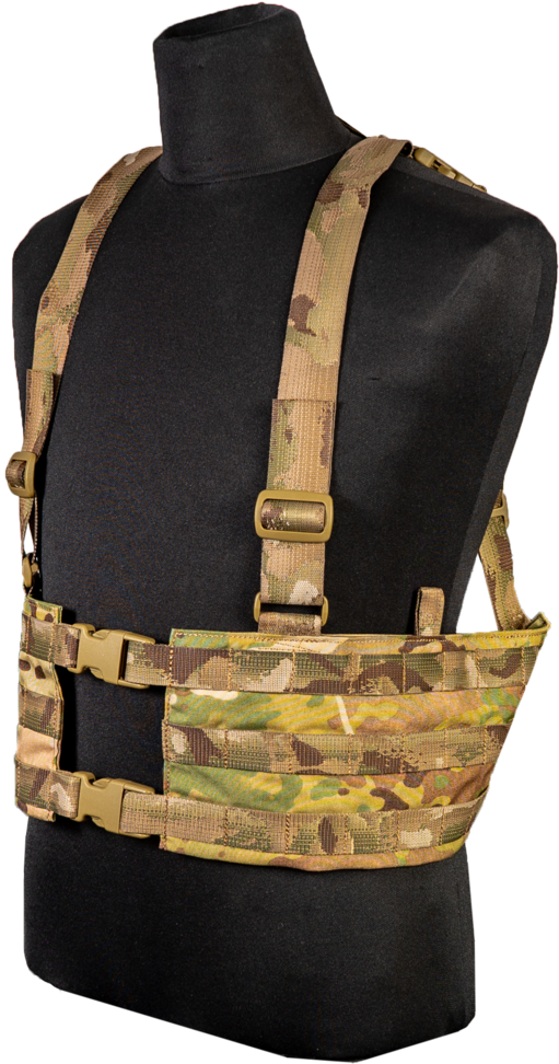 Assault Chest Rig Split Front - Vest Clipart - Large Size Png Image ...