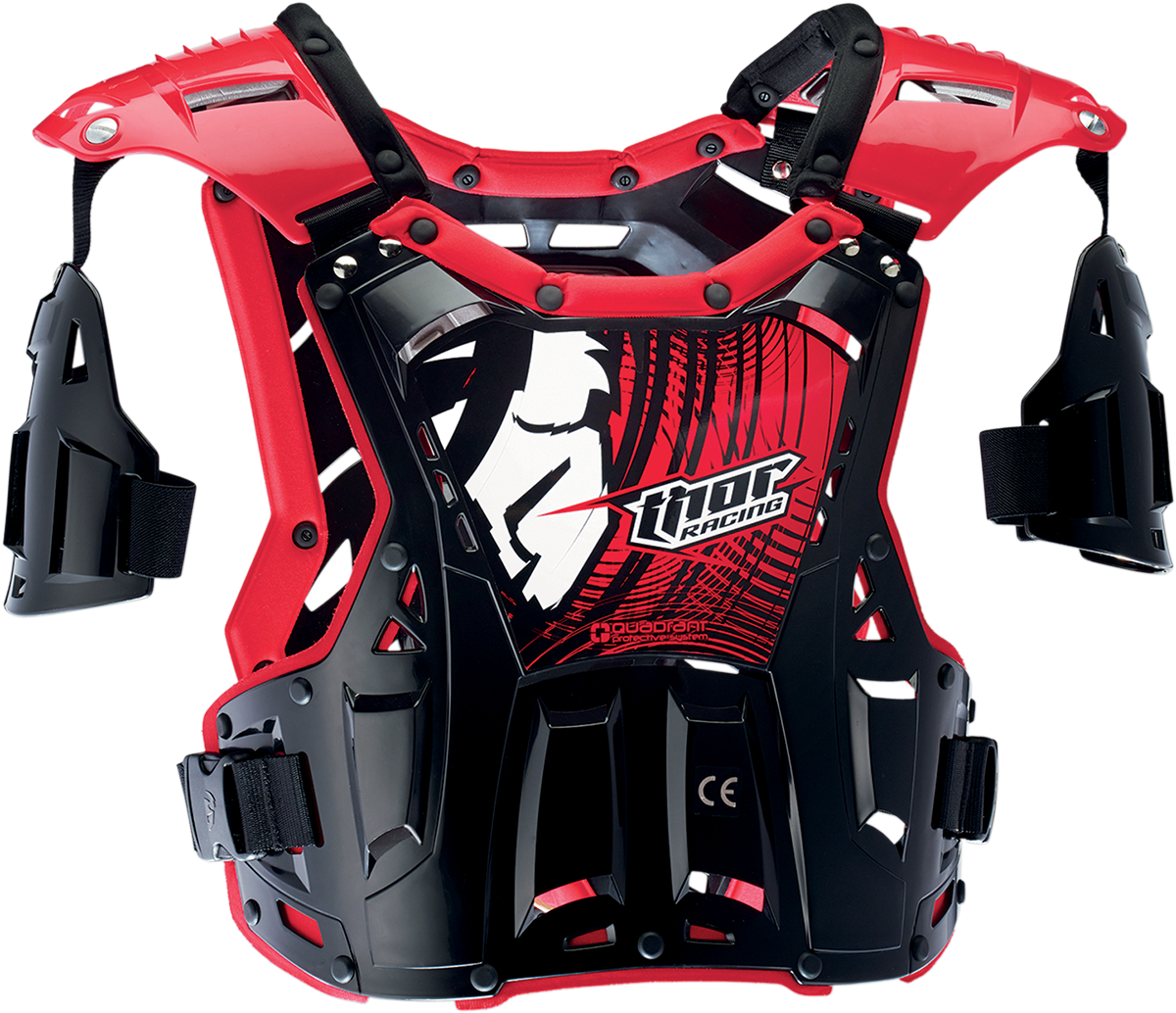 Quadrant Chest Protector Black Red - Vintage Shift Chest Protectors ...