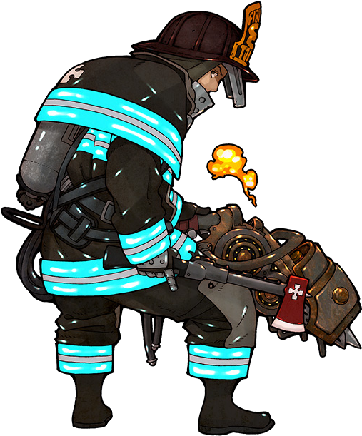 Fire Force 4 Clipart - Large Size Png Image - PikPng