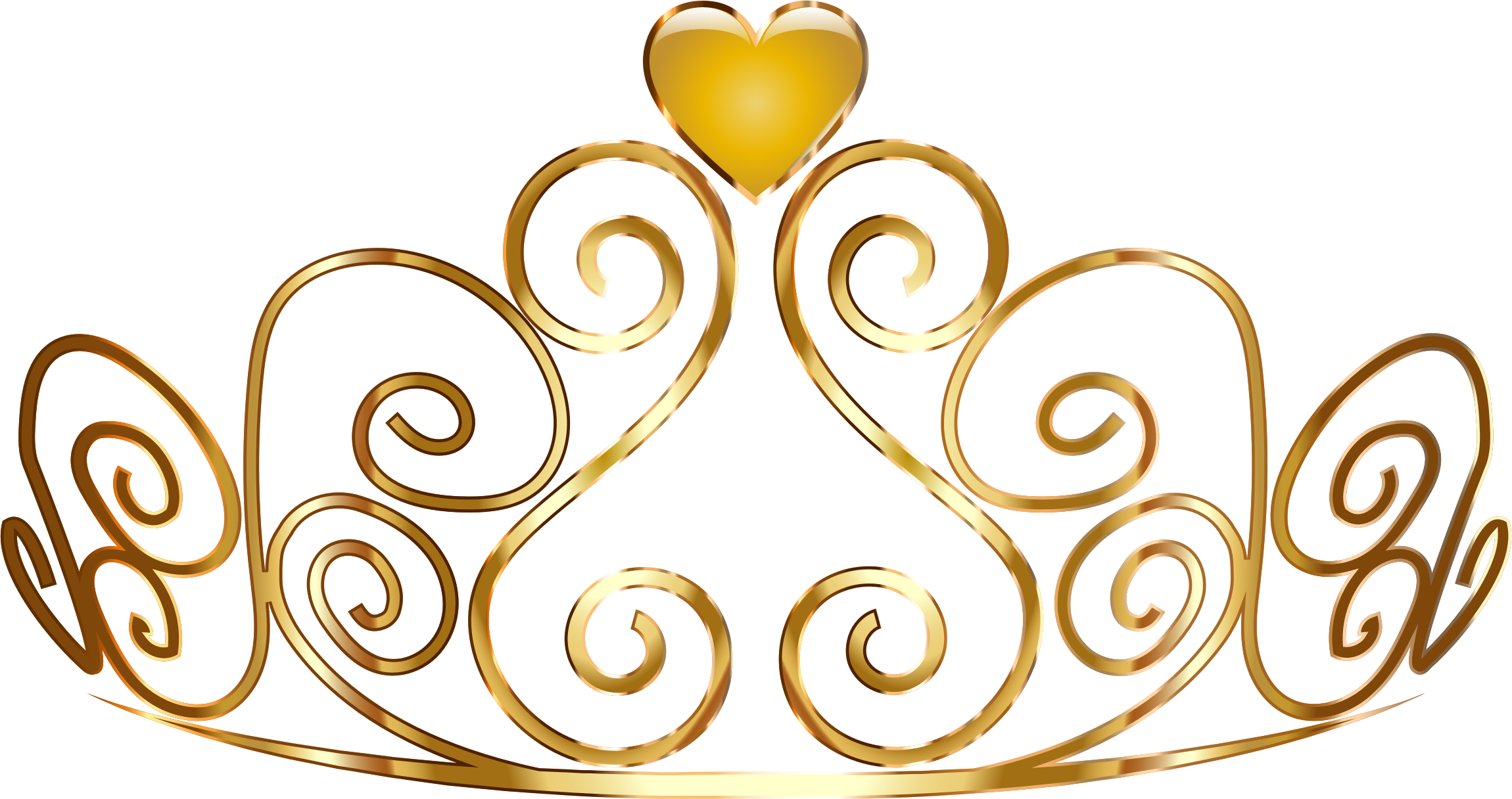 Pin Gold Clipart Princess Crown - Queen Crown Gold Png Transparent Png ...