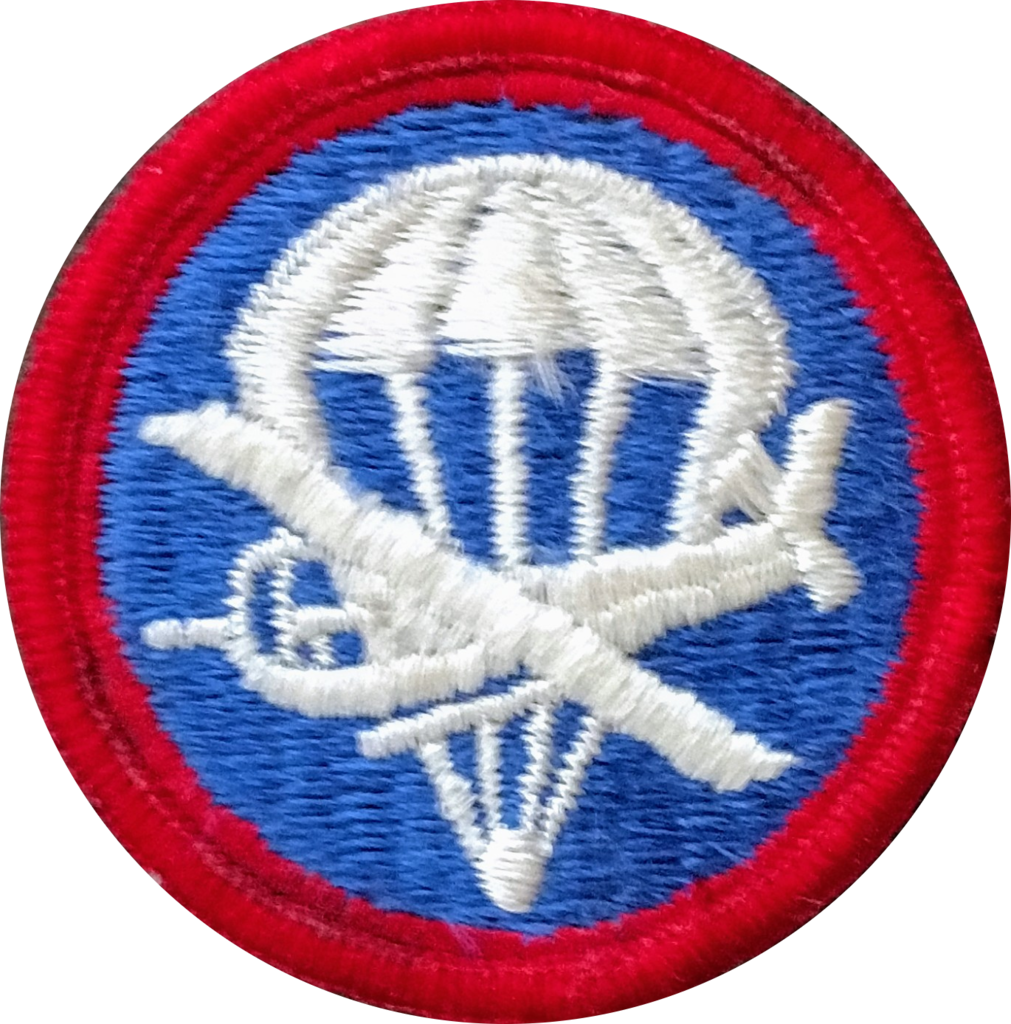 Us Army Garrison Cap Airborne Unit Patch-enlisted Version - Emblem ...