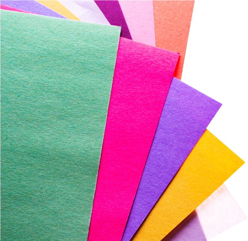Download Colourful Papers Png Image - Construction Paper Clipart Png ...